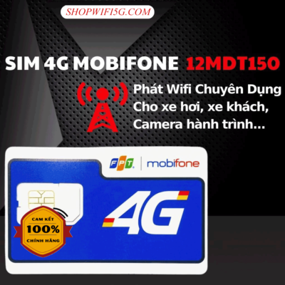 Sim 4G Mobifone siêu data 500GB/Tháng - Miễn phí 12 tháng - shopwifi5g