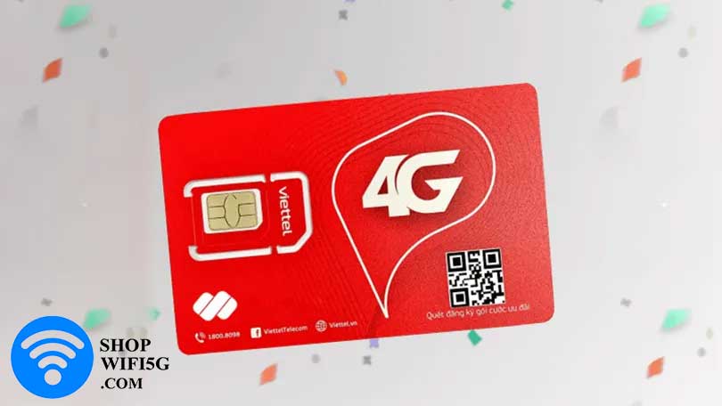 Sim Viettel V160B 4GB/Ngày - Gói cước 12 tháng - shopwifi5g